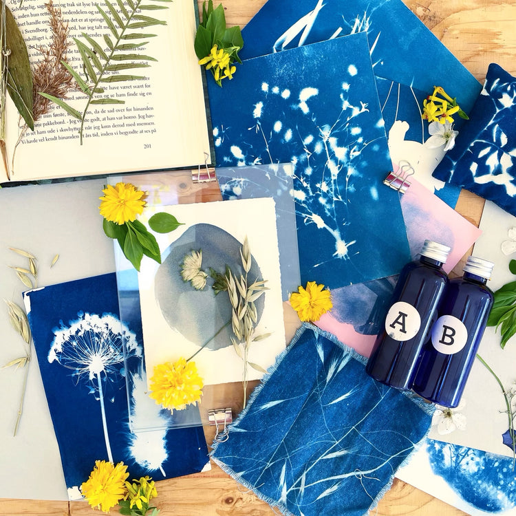 CYANOTYPI-KURSER EFTERÅRET 2023 – Mai-Britt Amsler